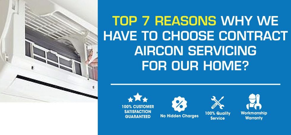 7 reasons of why Aircon service contract is best?