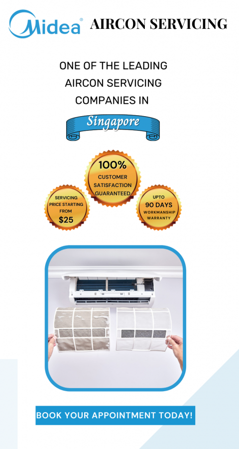 Midea Aircon Service Singapore | Trusted AC Service Company